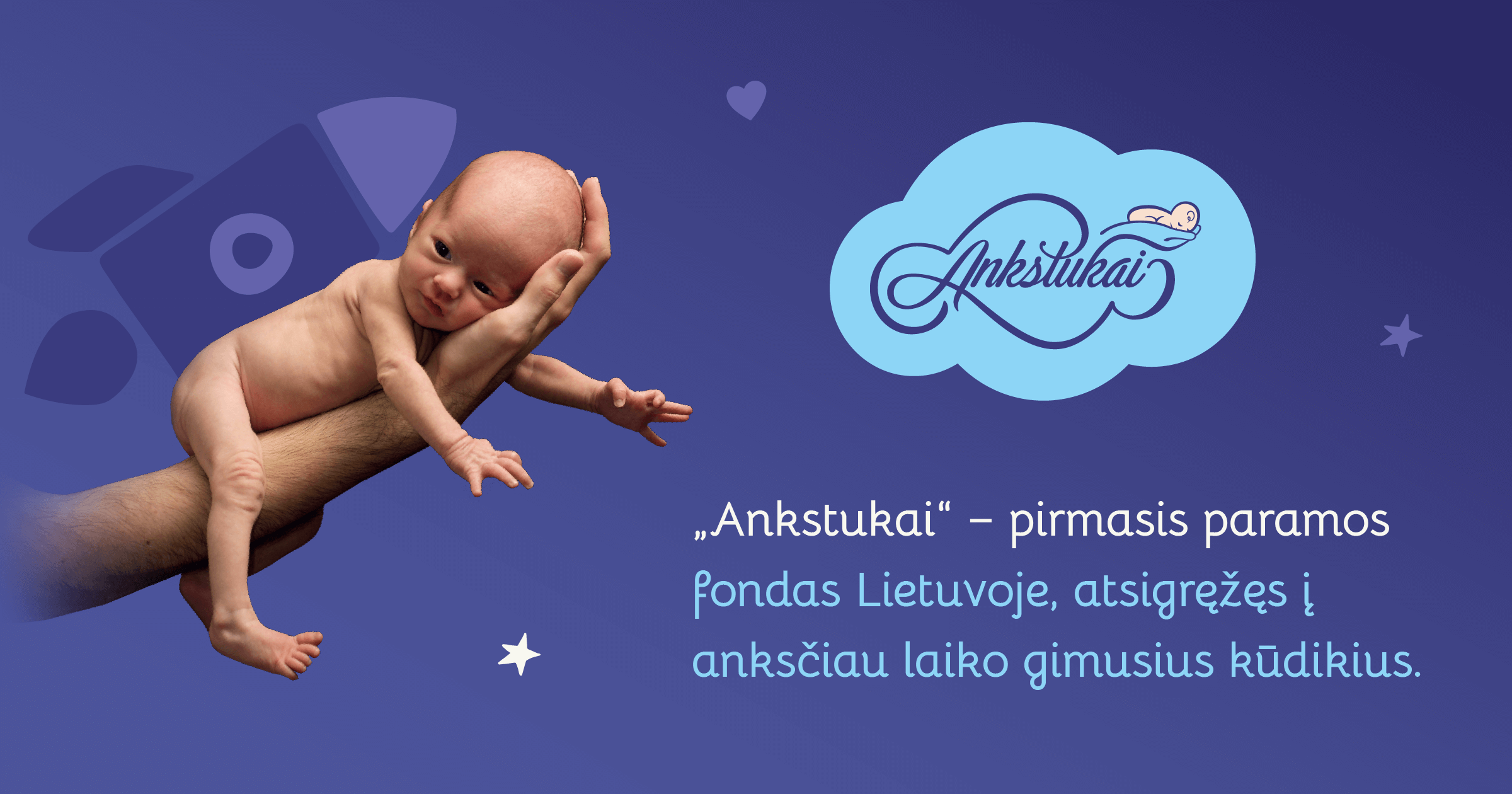 Paramos ir labdaros fondas vaikams - Ankstukai.lt